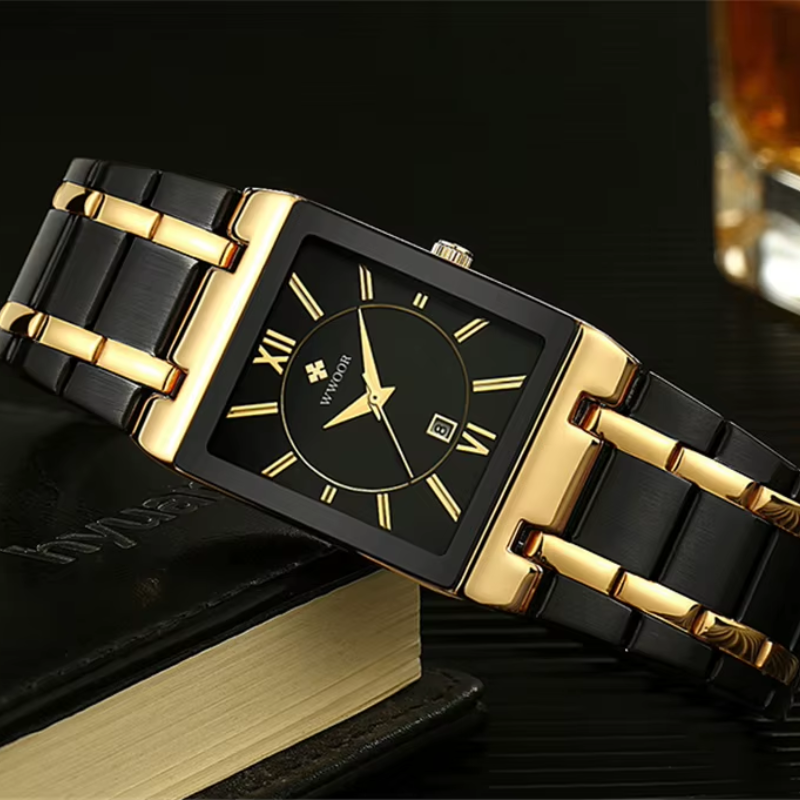 Reloj de acero fino para hombre - 458 – Vintage Relojeria